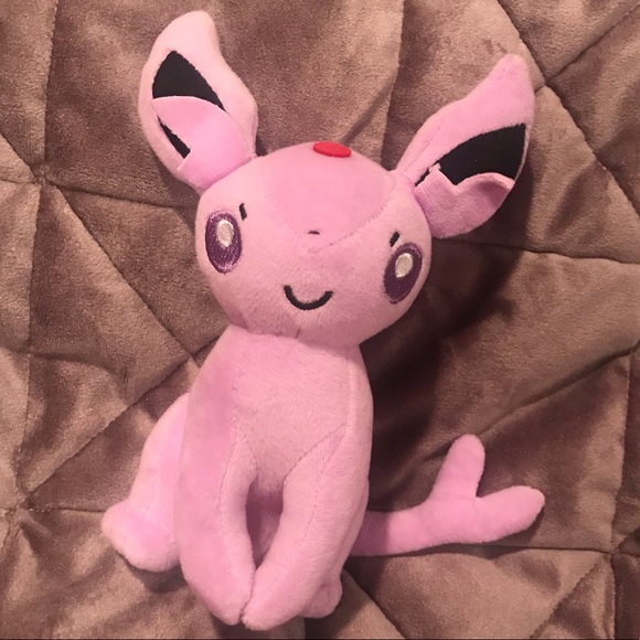 Pokemon | Toys | Pokemon Espeon Plush Stuffed Animal | Poshmark